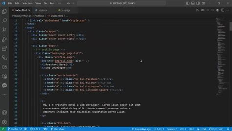 prashant barai on linkedin prodigyinfotech prodigyinternship webdevelopment