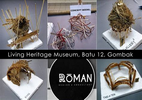 Massing Model Living Heritage Museum Batu 12 Gombak By Aisyah