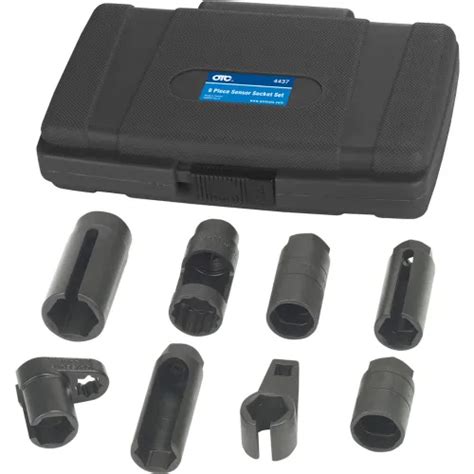 Otc 12 And 38 Drive 8 Piece Oxygen Sensor Socket Set