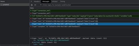 example w graphql subscription is broken · issue 261 · aantron dream