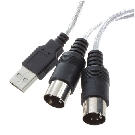 Semoic Usb In Out Midi Cable Converter Pc To Music Grandado