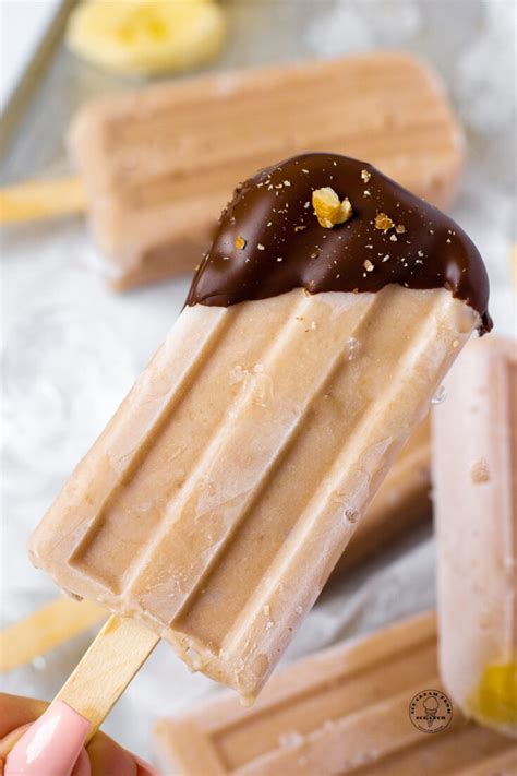 Banana Popsicles Ice Cream From Scratch
