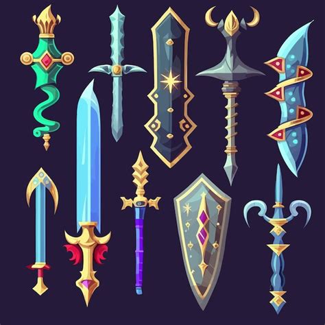Weapons Swords Concept