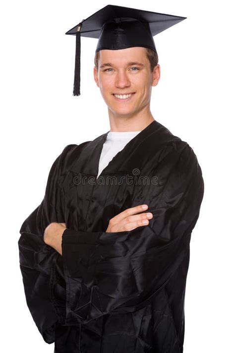 Graduate Man Stock Image Image Of Pride Achievement 20546647