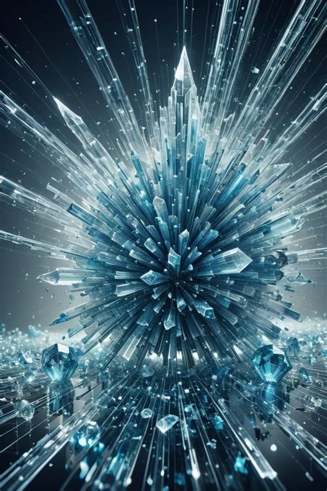 Some Crystal Installations Dis Image Created By Carolmag Tensorart