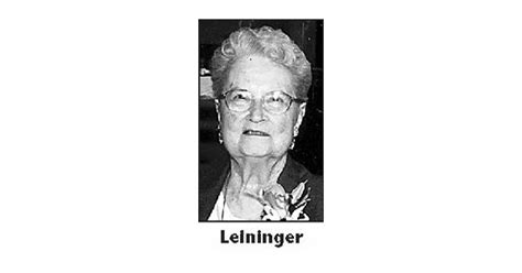 Barbara Leininger Obituary 1925 2011 Fort Wayne In Fort Wayne