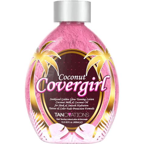 Tanovations Tanning Lotion Sunbed Bronzer Tanner Coconut Covergirl