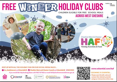School Holiday Activities Cheshire West And Chester Council