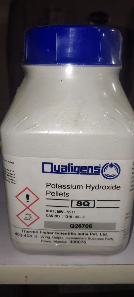 Potassium Hydroxide Pellets 99 At ₹ 683kg In Hapur Id 2856457404297