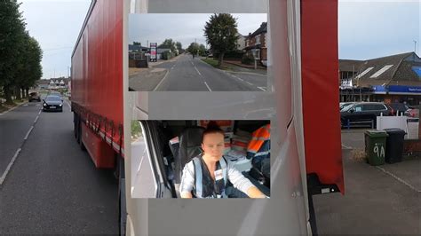 A Day In A Life Of Female Tramp Driver Tight Yard To Get Into Other Than All Plain Sailing 😎