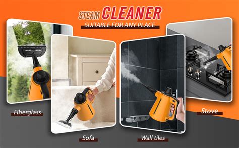 Homhou Hand Held Steam Cleaner Safety Lock Hand Held Steamer With 380