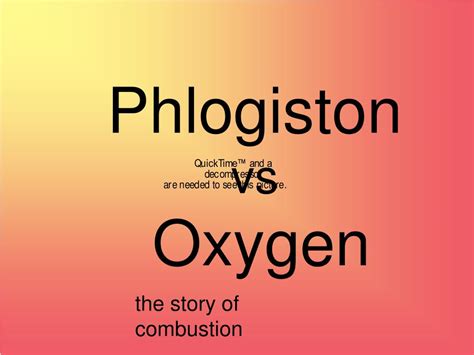 Ppt Phlogiston Vs Oxygen Powerpoint Presentation Free Download Id