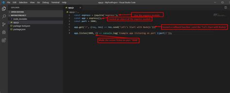 How To Set Up Nodejs Using Vs Code