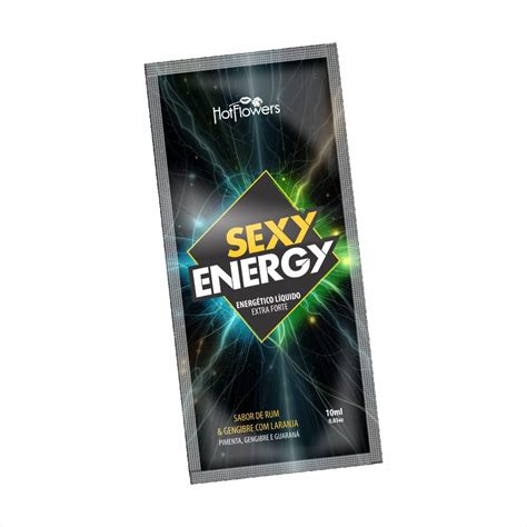 Sexy Energy EnergÉtico LÍquido Hot Flowers Distribuidora Hot Flowers