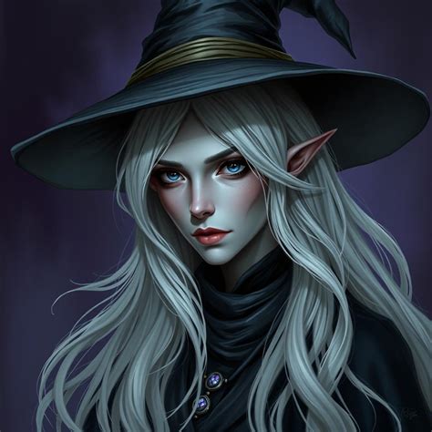 Mystic Half Drow Fortune Teller