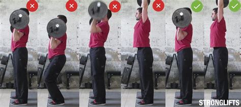 Overhead Press Form How To Perform The Overhead Press For Bigger