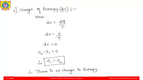 Basic Thermodynamics Unit 4 Ppt By New Format Adiabatic And Polytropic Pptx