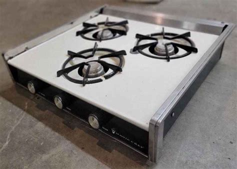 Rv Propane Stove Magic Chef 3 Burner Vintage White