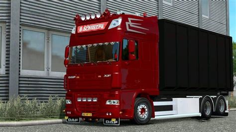 Daf Container Chassis V10 Tuning Mod Ets2 Mod Download