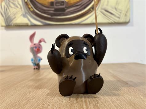 🐉 Vinni Puh Personnage De Dessin Animé Winnie Pooh ・fichier Stl Pour
