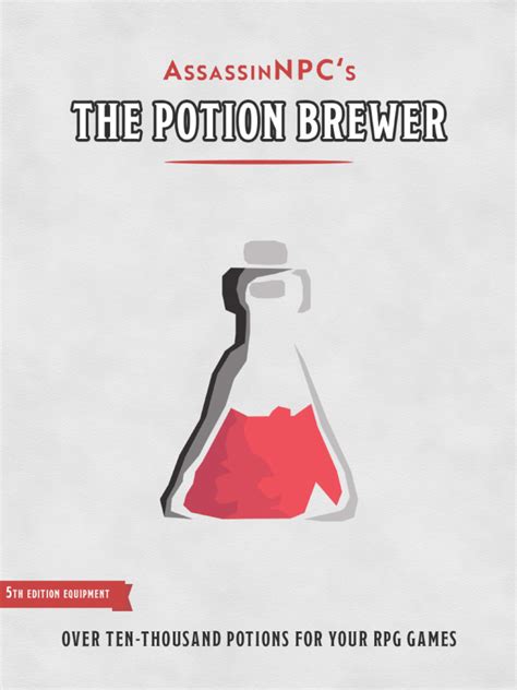 The Potion Brewer By Assassin Npc Pdf