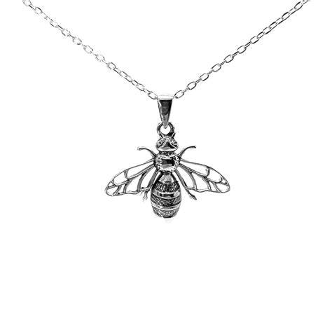 Celtic Bee Sterling Silver Pendant County Argyle
