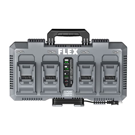 Flex Stack Pack 24v Rapid Battery Charger 4 Port Fx0451 Z Acme Tools