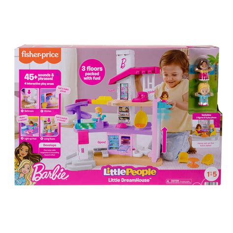 Barbie® Little Dreamhouse™ By Little People® Hcf61 Barbiepedia