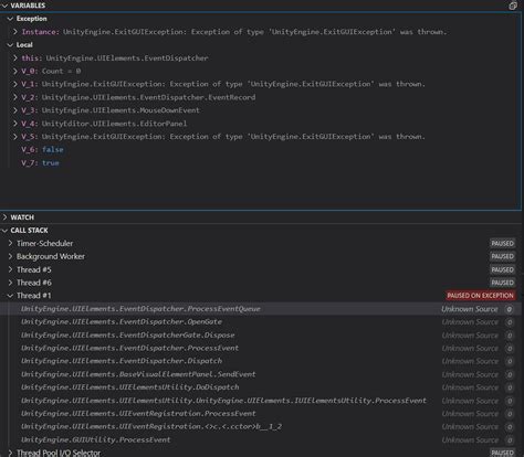 Weird Debugging Pause In Vscode Unity Engine Unity Discussions