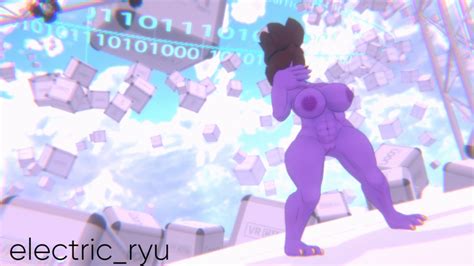 Rule 34 Breasts Dancing Deltarune Electric Ryu Susie Deltarune Vrchat Vrchat Avatar