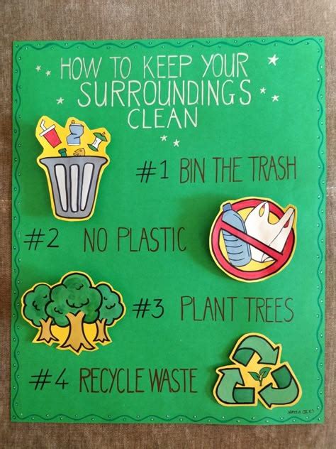 Keep School Clean Poster