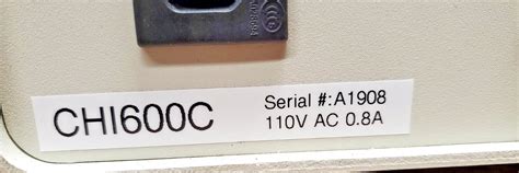 Ch Instruments Electrochemical Analyzer Powers Up