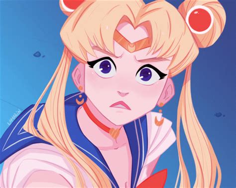 Sailor Moon Redraw Challenge Behance