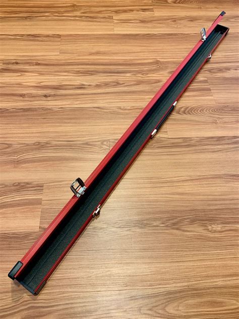 Cue Craft Case For 1 Piece Cue Red Cueist147