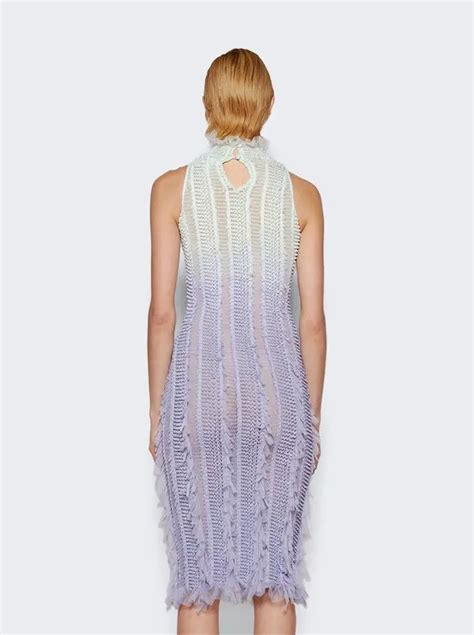 Roberta Einer Angel Ombre Midi Dress Blue Editorialist