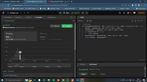 Mayank Dhimmar On Linkedin Leetcodechallenge Codingjourney