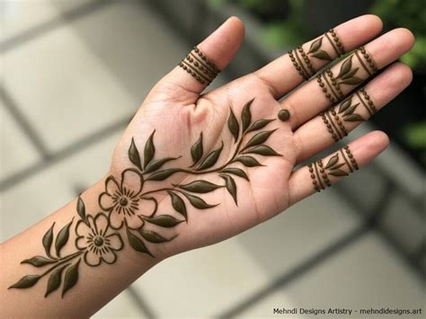 41 Discover Top Easy Front Hand Simple Mehndi Design