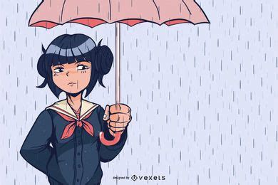 Descarga Vector De Chica Anime
