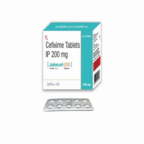 Cefixime Tablets Ip 200 Mg Packaging Size 10x10 At Rs 57stripe In Thane