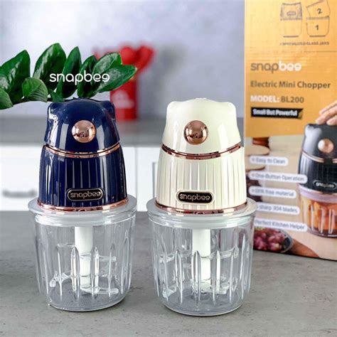 Máy Xay Thịt Snapbee Bl200 Máy Xay Đa Năng 2 Cối 2 Lưỡi Dao Chính Hãng Shopee Việt Nam