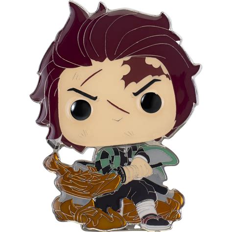 Funko Demon Slayer Tanjiro Kamado Large Enamel Pop Pin Buy At Not