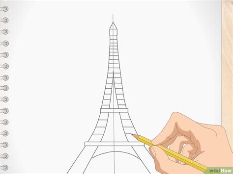 Comment Dessiner La Tour Eiffel Avec Images Wikihow