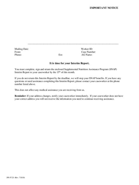 Odjfs Interim Report Form Keyword Found Websites Listing Fill Out