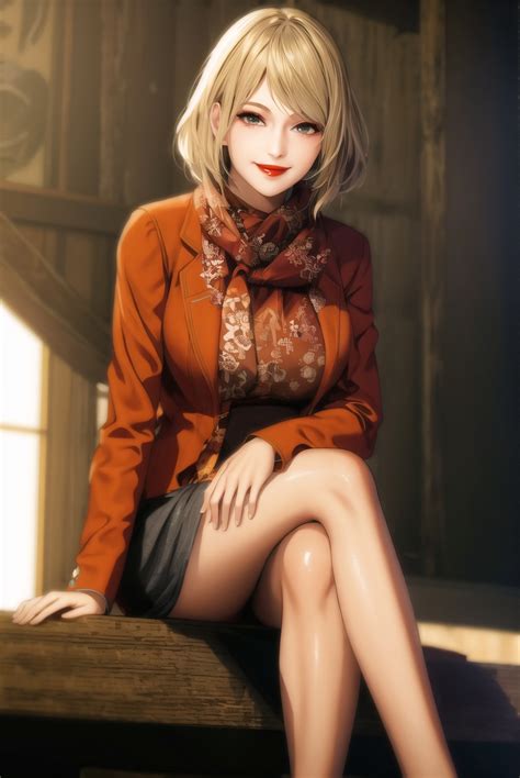 Ashley Graham Re4 Remake ｜ai Art Lora Model Pixai
