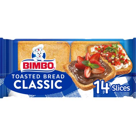 Bimbo Pan Tostado 14 Ct Classic Toasted Bread Toasted Bread 7 41 Oz Same Day Delivery Or