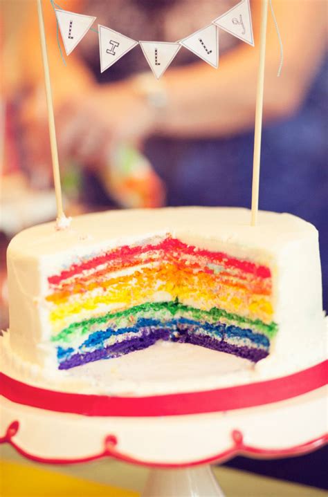 Rainbow Party Lilly Is 6 Chickabug