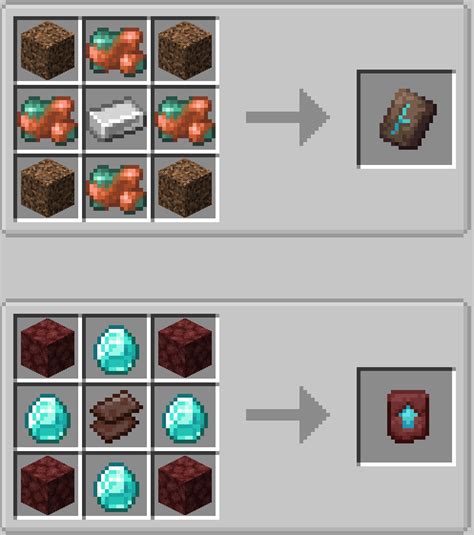 Smithing Template And Disc Recipes Minecraft Mod