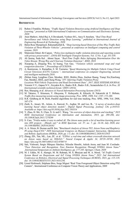 Application Of Various Deep Learning Models For Automatic Traffic