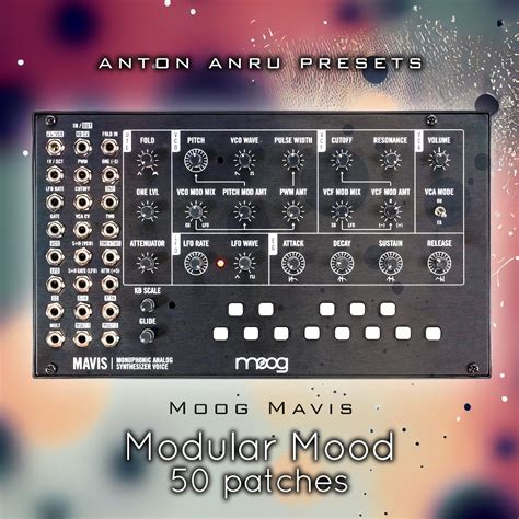 Moog Mavis Modular Mood 50 Versatile Patches