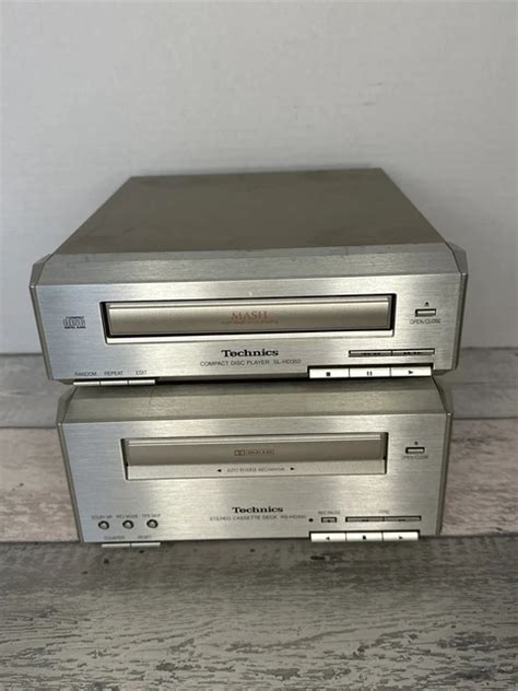 Technics Hd350 Cd Player And Cassette Deck £2999 Picclick Uk